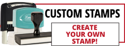 Rubber Stamps, Self-Inking Stamps, Xstamper Stamps | Rubber Stamp Warehouse
